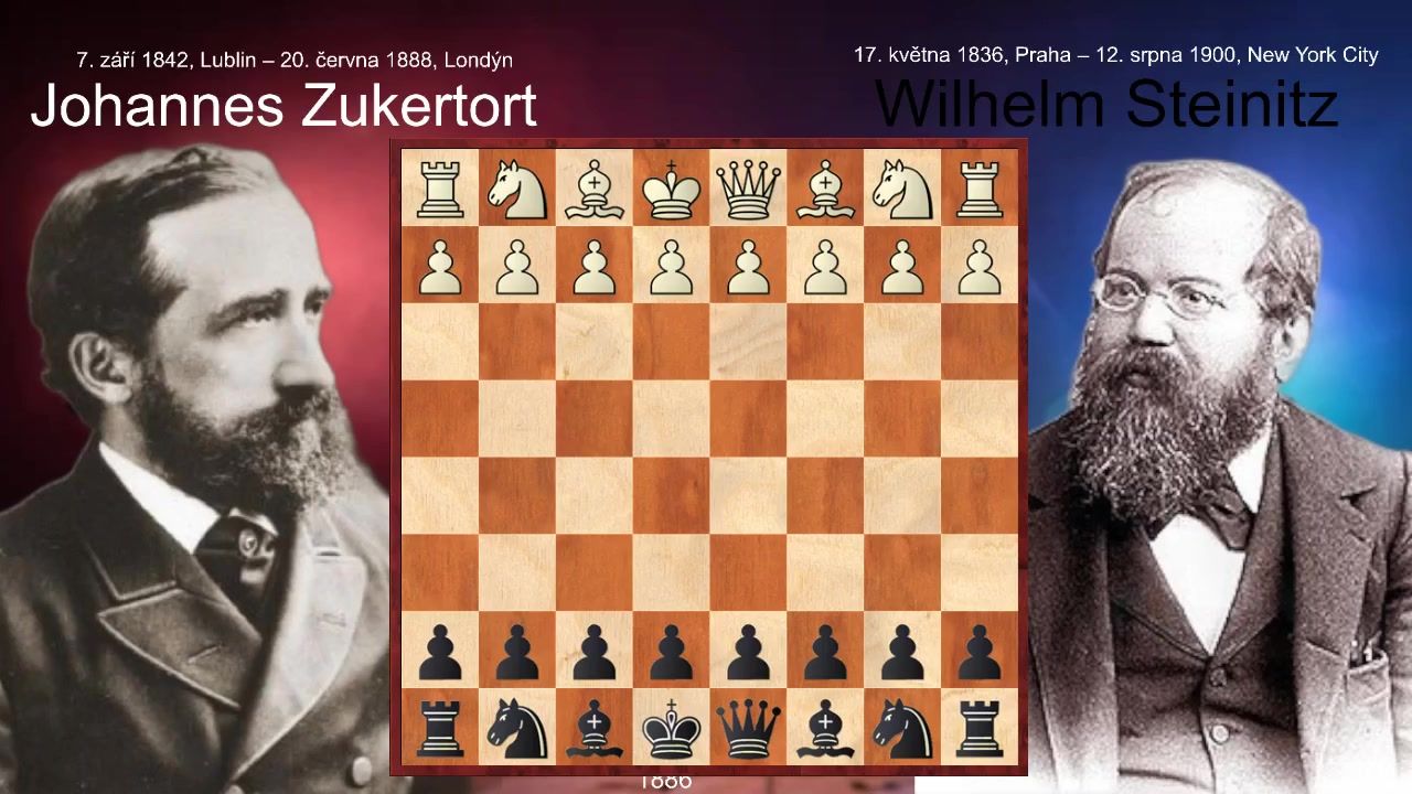 Nesmrtelný zápas o mistra světa: Johannes Zukertort vs. Wilhelm ...
