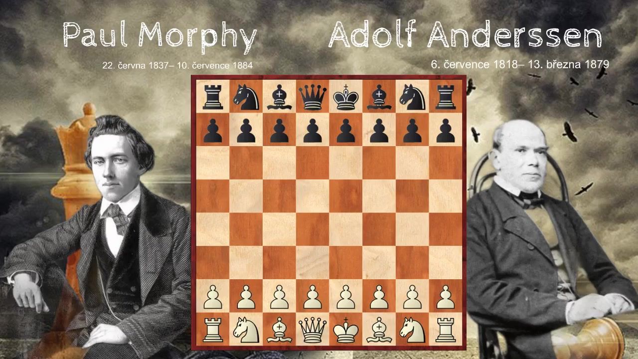 Cesta na vrchol: Paul Morphy vs. Adolf Anderssen | Stream